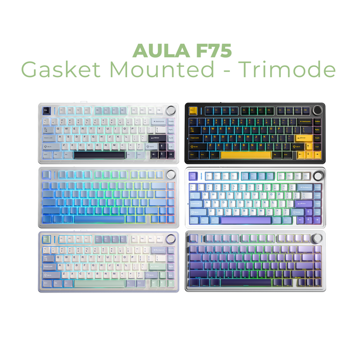Aula F75 Pro Hot-swap 80 Keys Gasket mount – KBSwitches